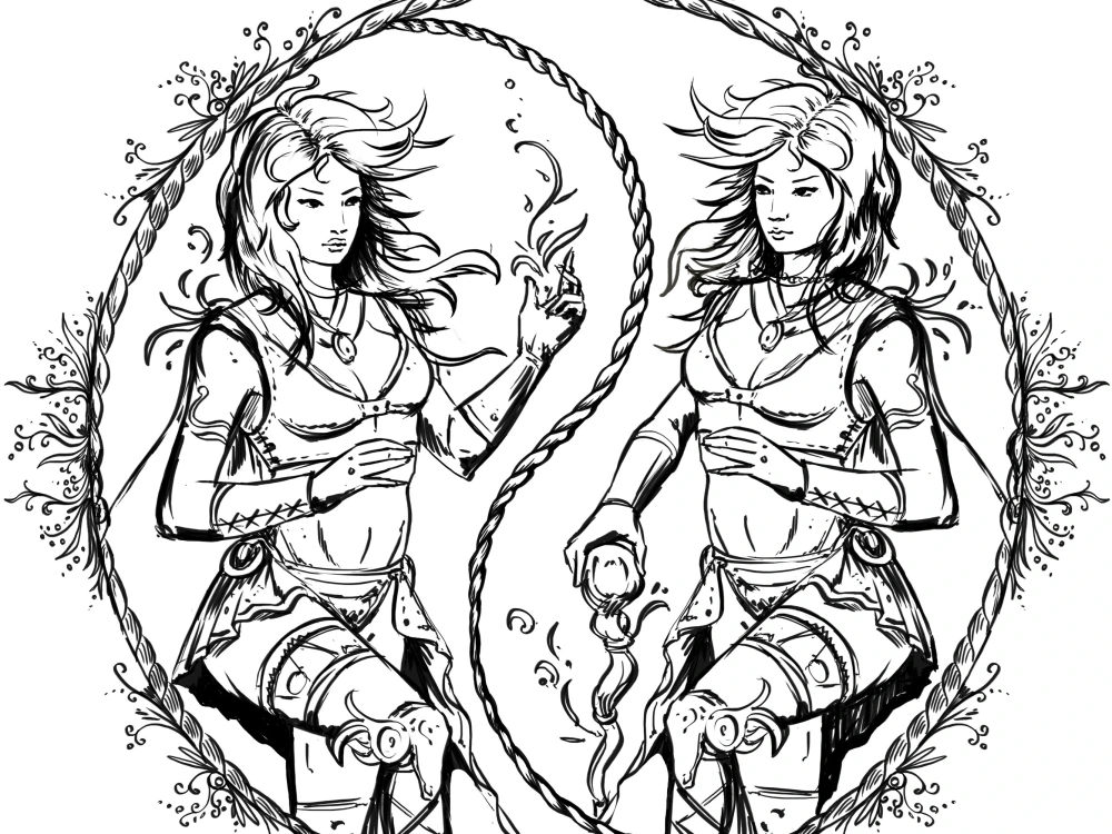 Original, unique ink illustration | Upwork