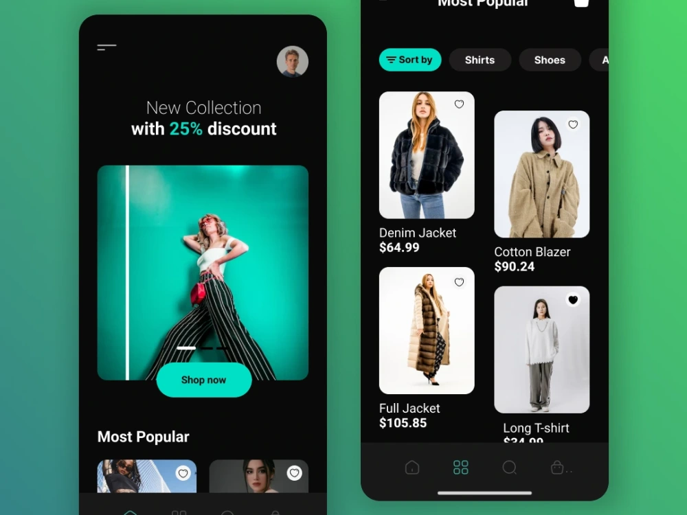 A custom web design / mobile app design with proper User Experience ...
