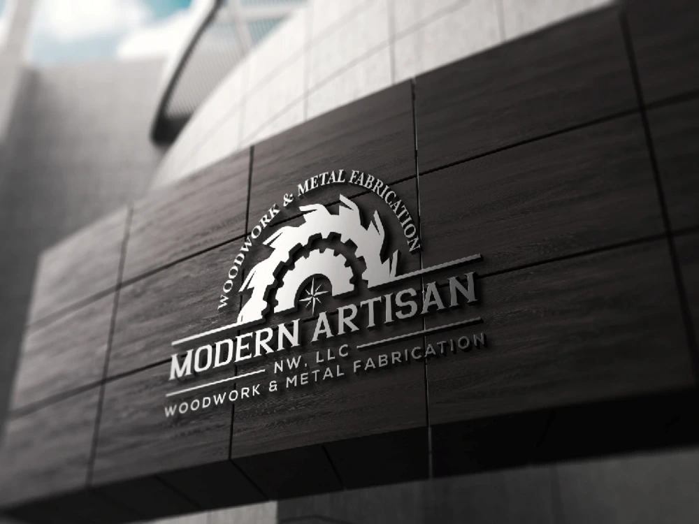 A unique modern professional creative custom minimalist 3d business ...