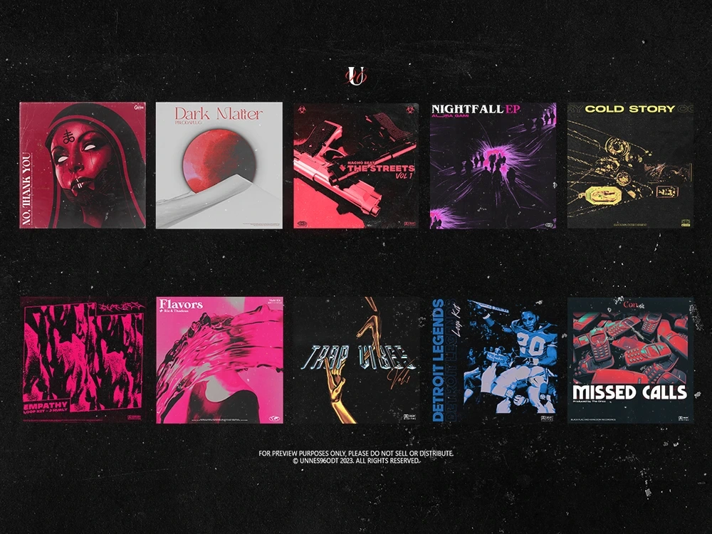 A trendy and vintage album cover art for artists and producers | Upwork