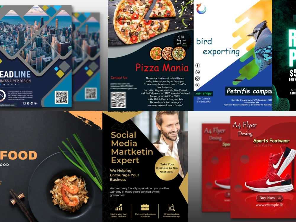 A professional and exciting flyer design | Upwork