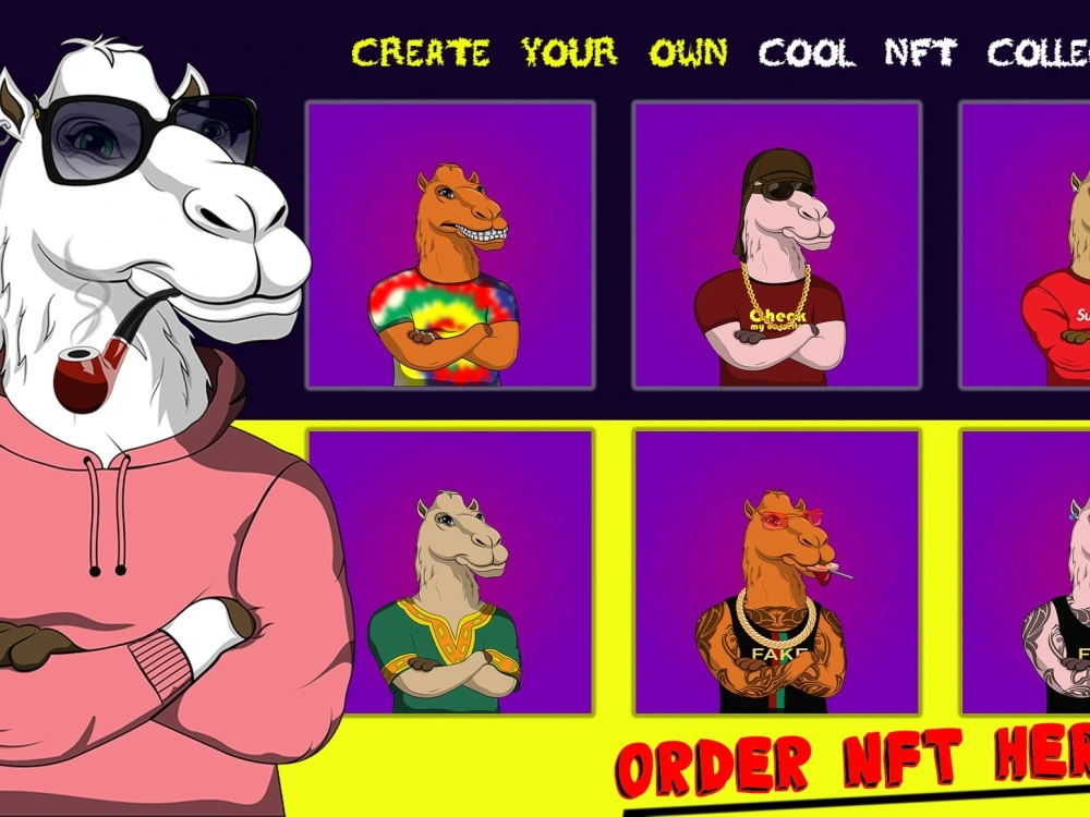 Unique and stunning NFT art designs for your digital assets | Upwork