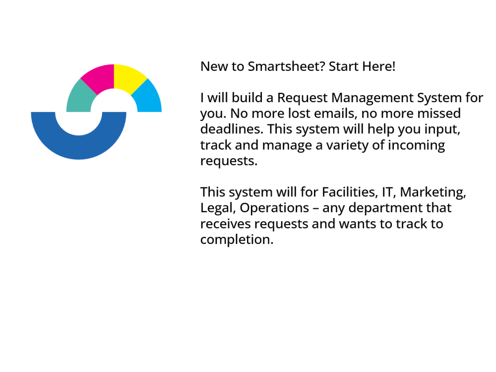 A Request Management System. New to Smartsheet? Start here! | Upwork