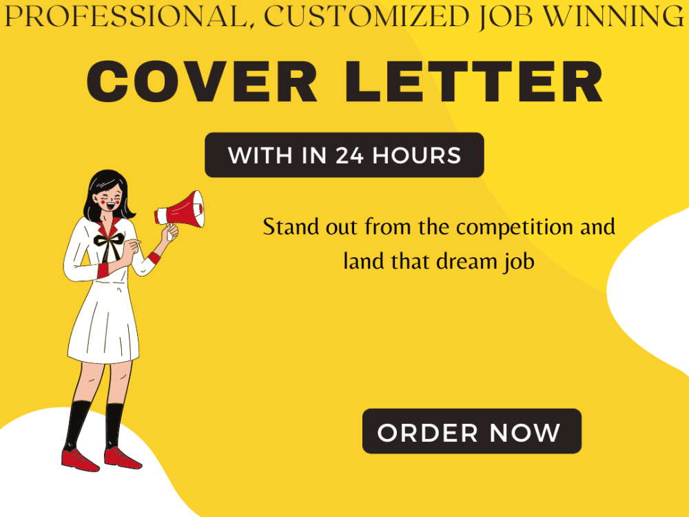A professional, customized job winning cover letter quickly | Upwork