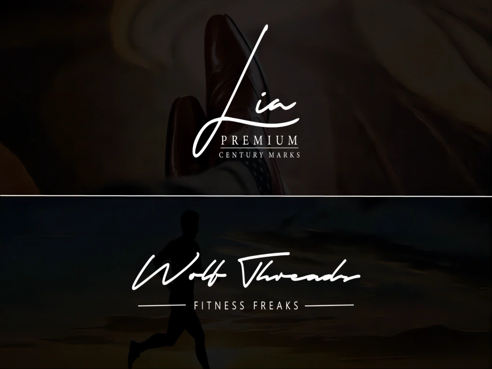A modern luxury handwritten cursive signed logo | Upwork