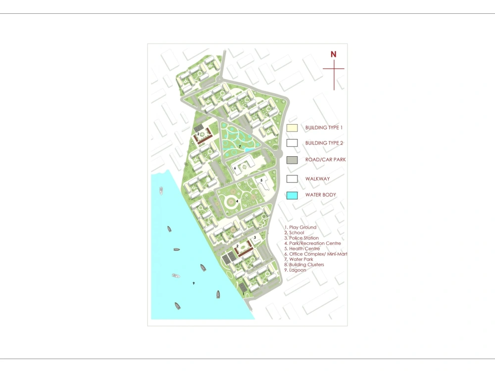 2D master plan and photorealistic bird view for your presentation ...