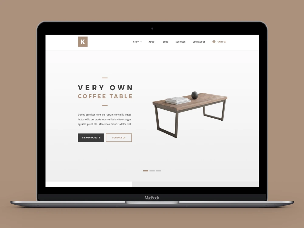 A beautiful and professional website PSD model | Upwork