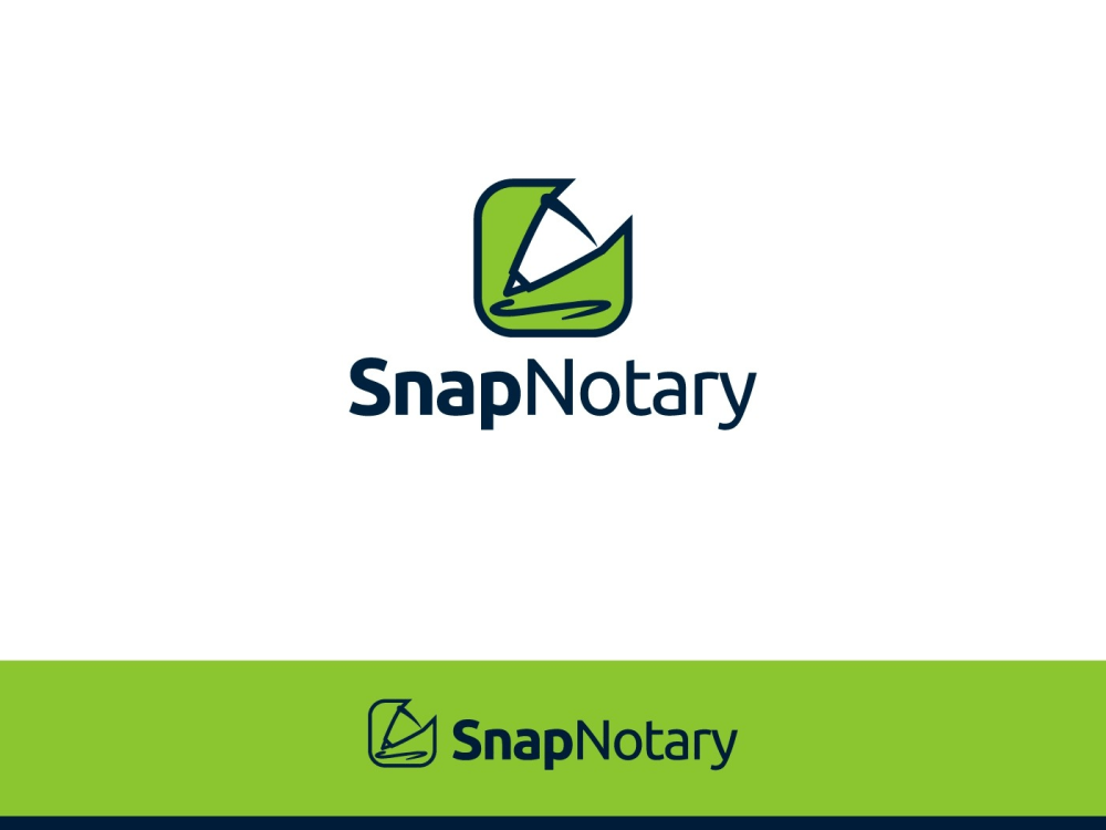 Modern notary logo design with all files | Upwork