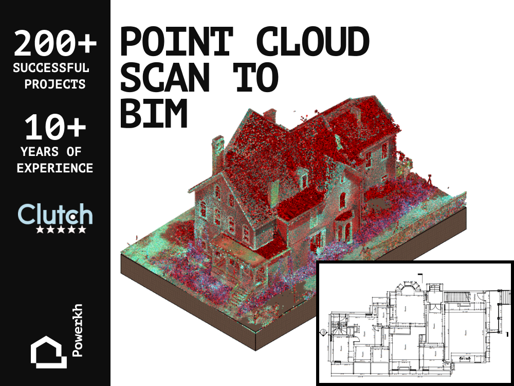 A 3D BIM\Revit model based on Point Cloud scan | Upwork