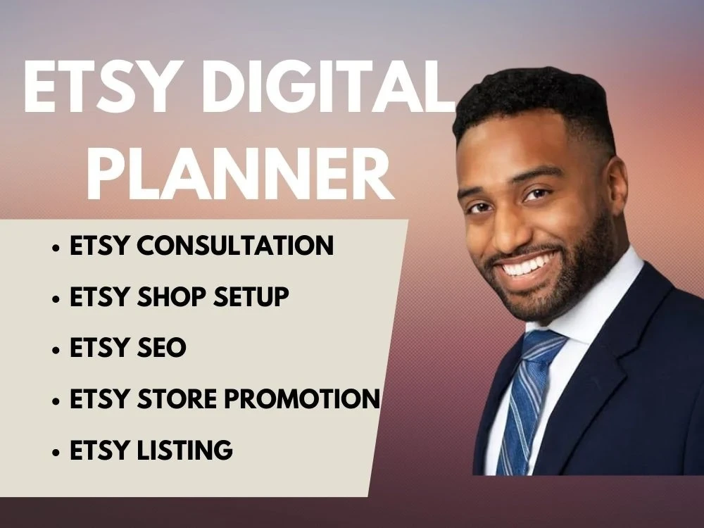 An Etsy store, Esty planner, Etsy SEO, Esty design and product | Upwork