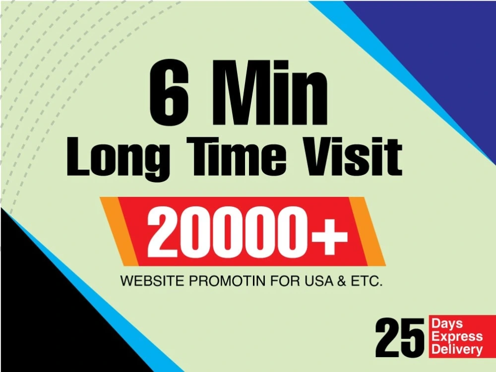 6min long time duration web promotion | Upwork