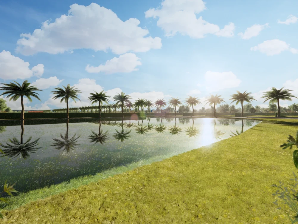 Complete design for your backyard or front yard 3d model animation ...