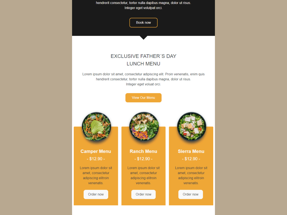 Amazing Email Template Design | Upwork