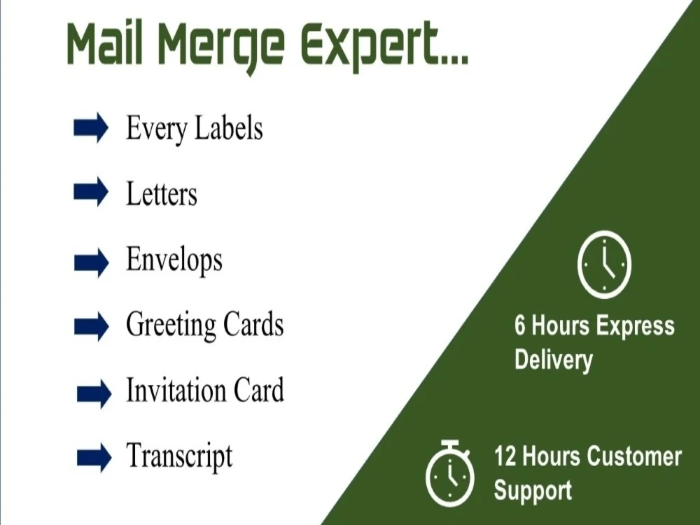 Avery label letter merge packaging product label in 12hours | Upwork