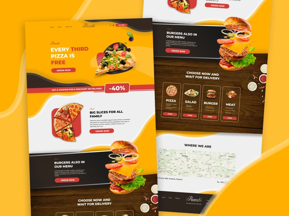 A modern solution website UX/UI design from proffessional eye ...