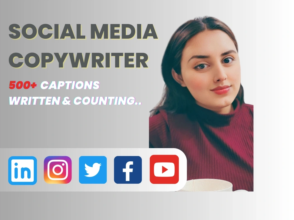 Compelling captions and ad copies for your social media accounts | Upwork