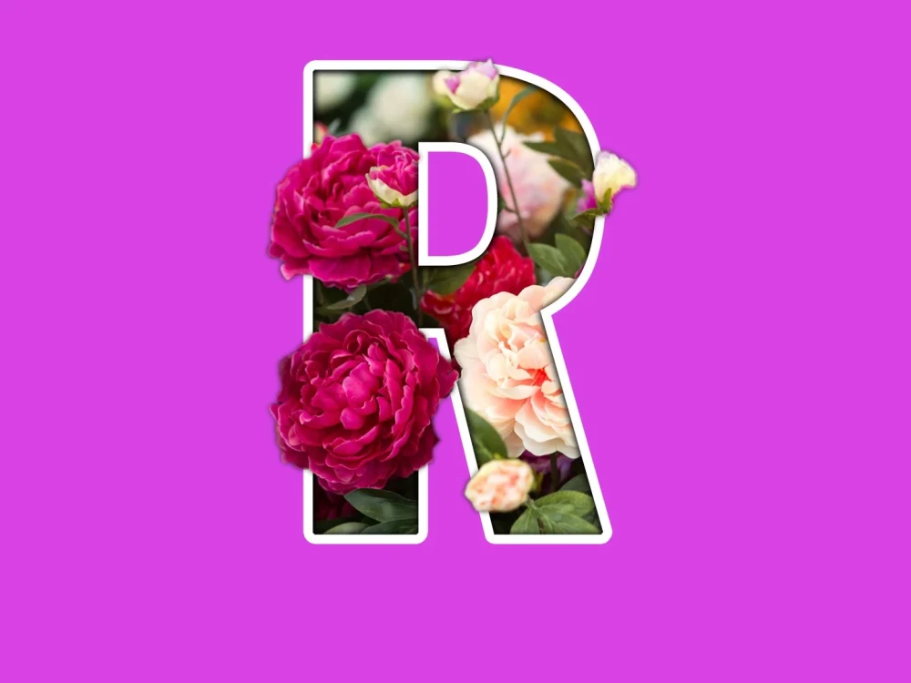 This is an alphabet design and uses for displaying the name's first ...