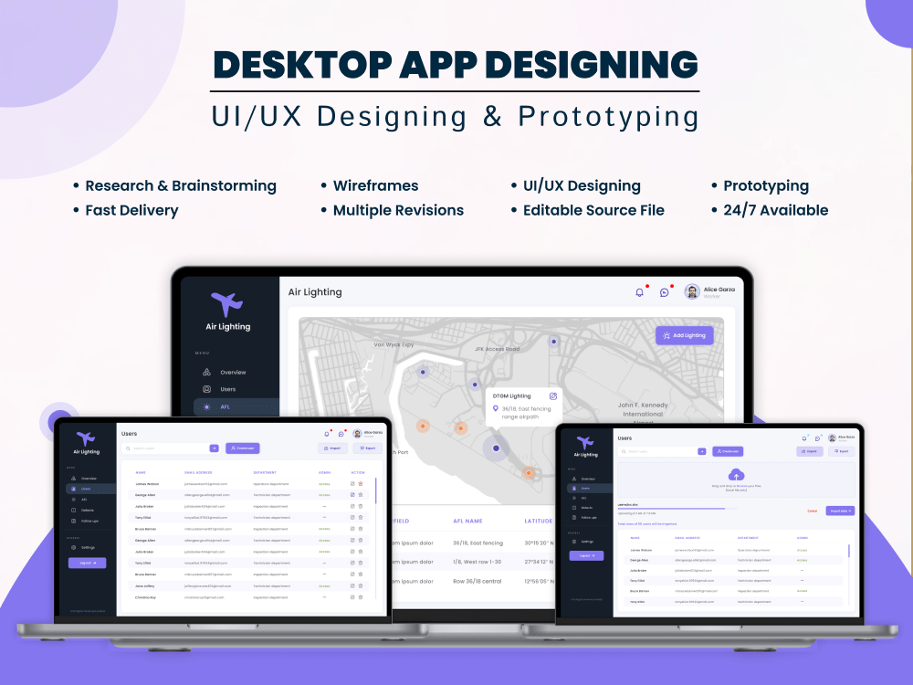 Desktop app UI design | Upwork