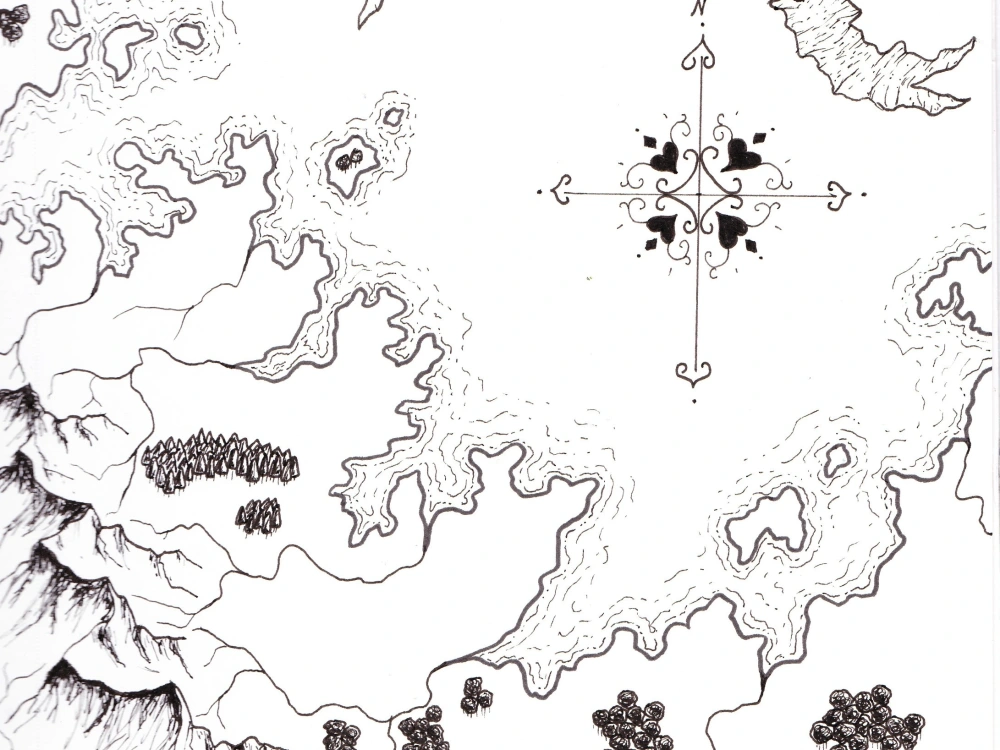 A Custom Fantasy Map | Upwork