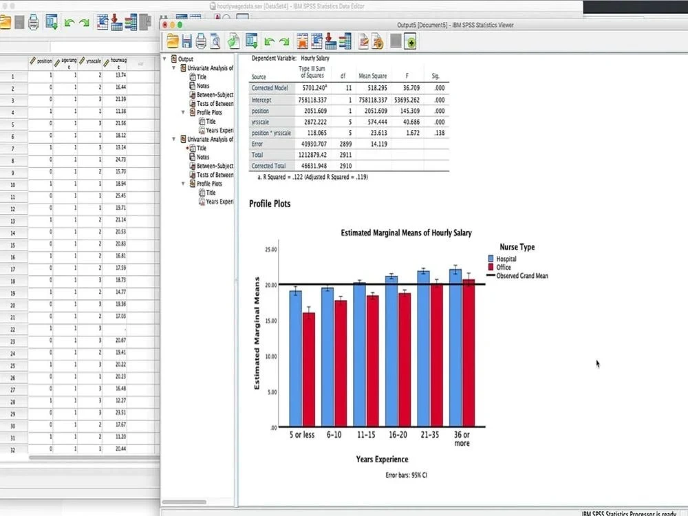 An Advanced SPSS Research report | Upwork