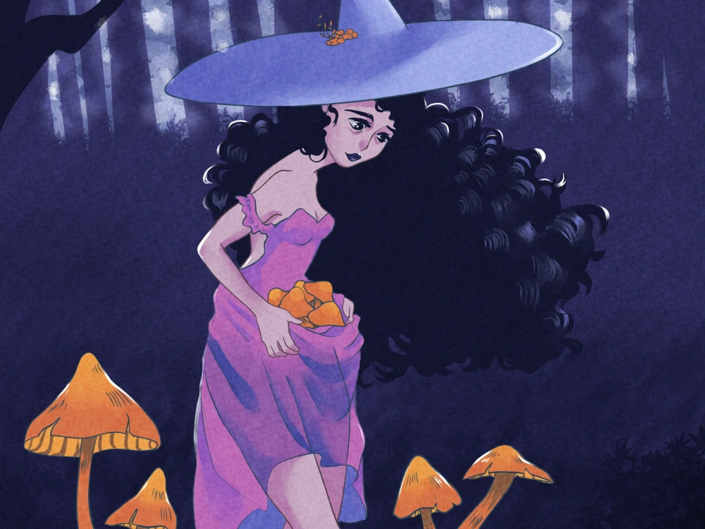 Whimsical style illustration with a simple background | Upwork