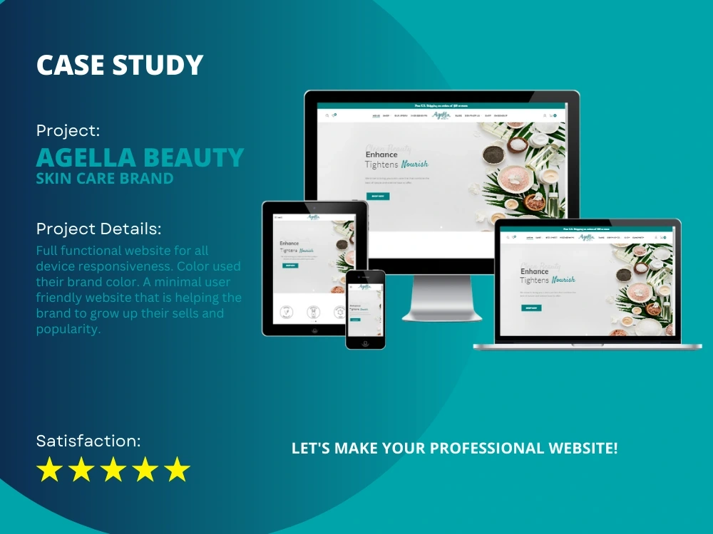 WordPress Landing Page Design, One Page Landing Page using Elementor Pro | Upwork