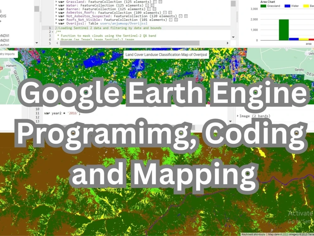 Google Earth Engine maps and codes | Upwork