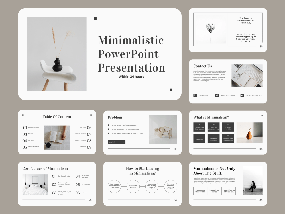 A Professional PowerPoint Presentation Design | Modern PowerPoint ...