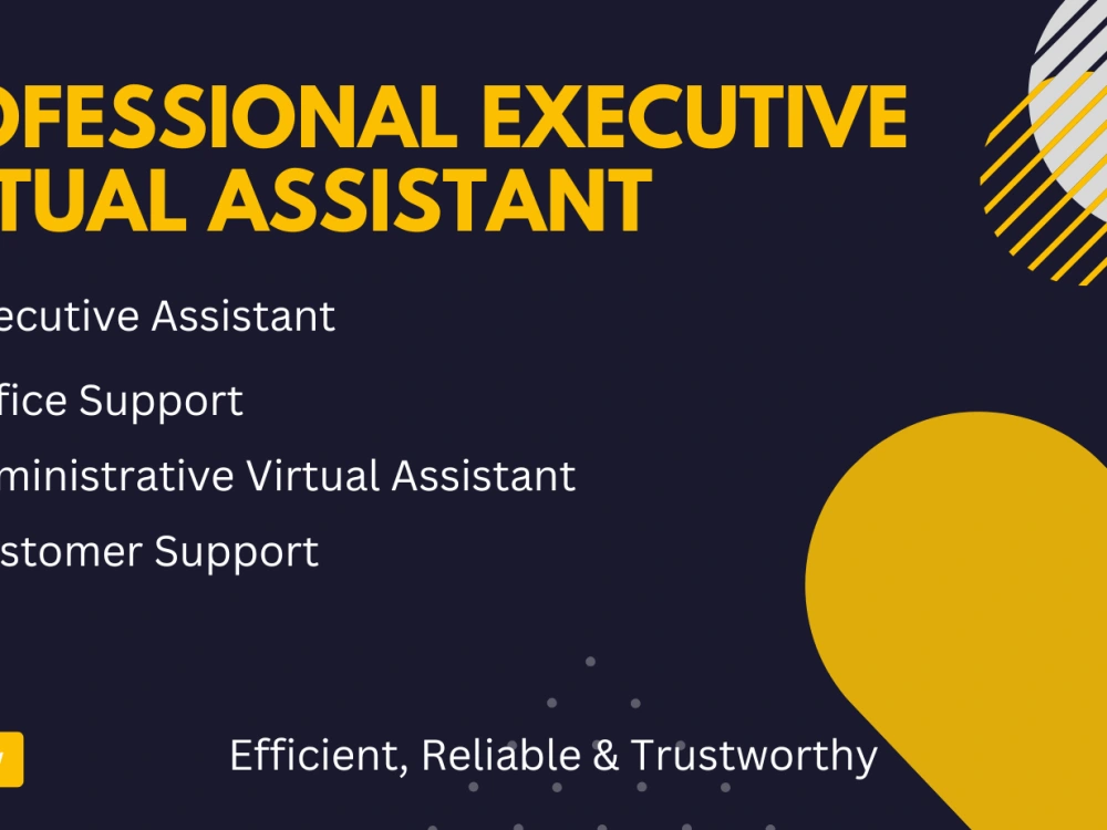 A professional executive virtual assistant | Upwork