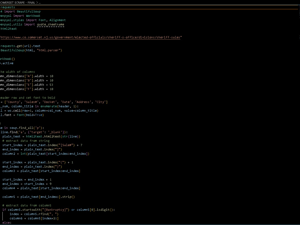 A fantastic web scraping tool that exports data to a formatted Excel sheet | Upwork
