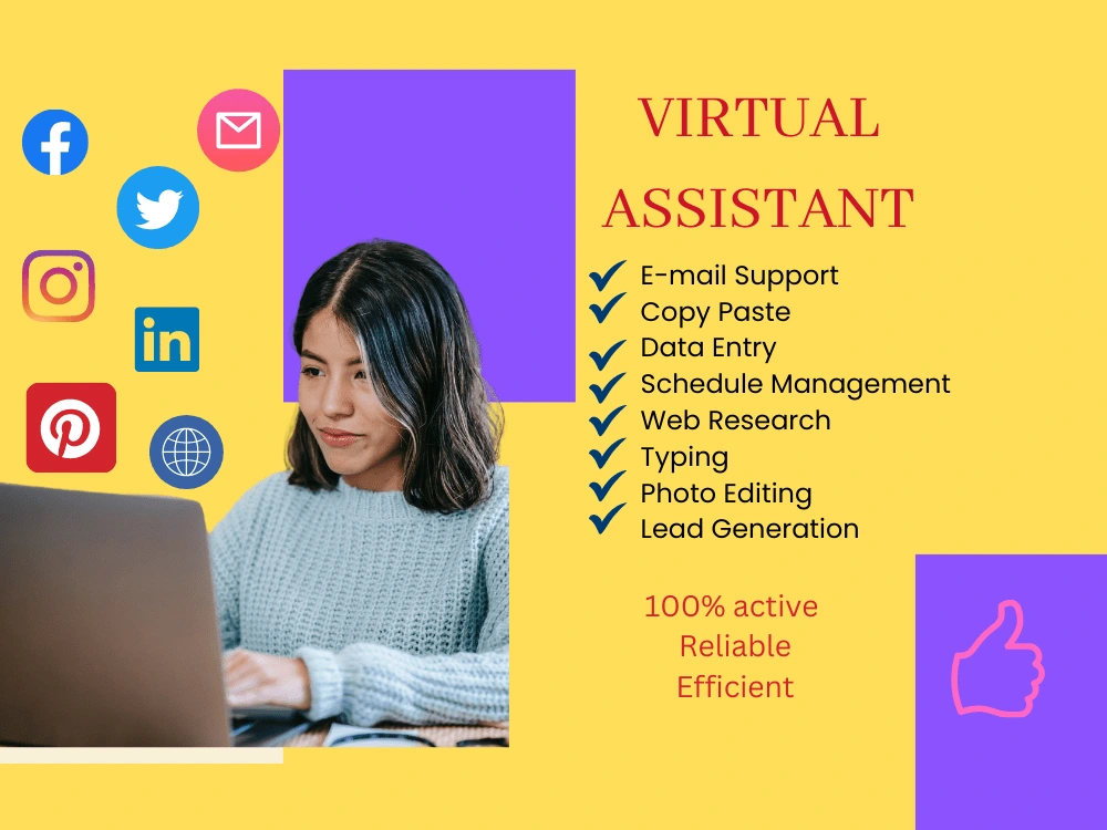 A professional and fanstatic virtual assistant | Upwork