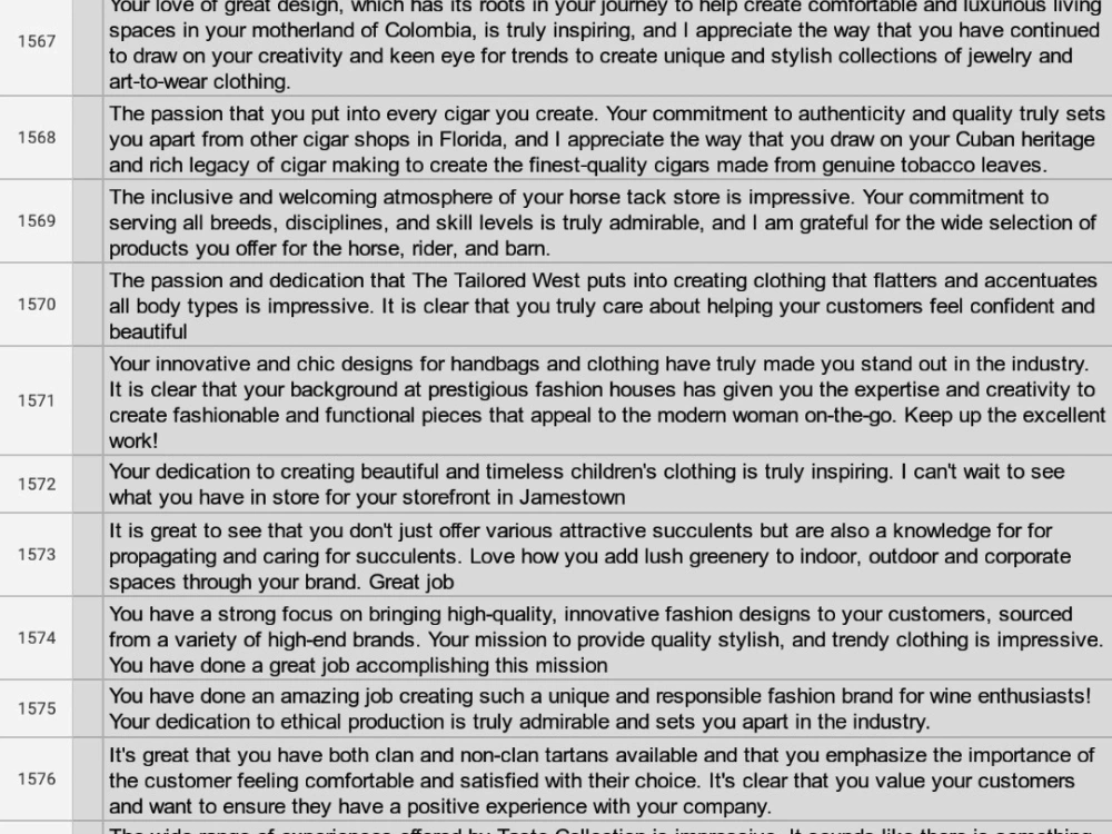 Personalized custom/ ice-breaker first lines that are correctly written ...