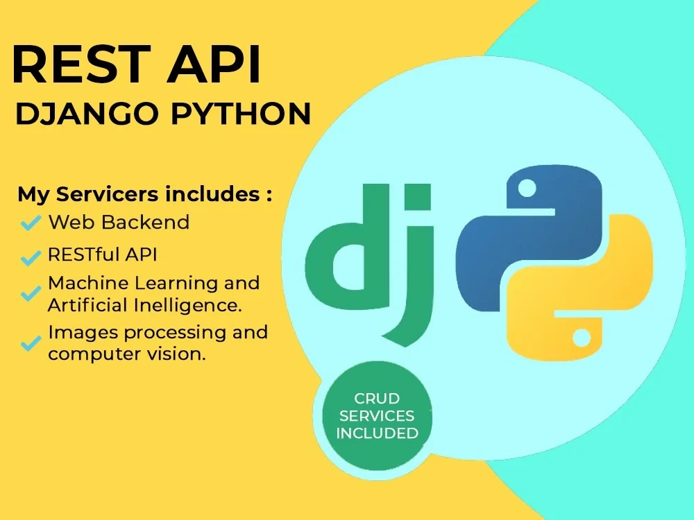 A python Django web application | Rest API Django python | Upwork