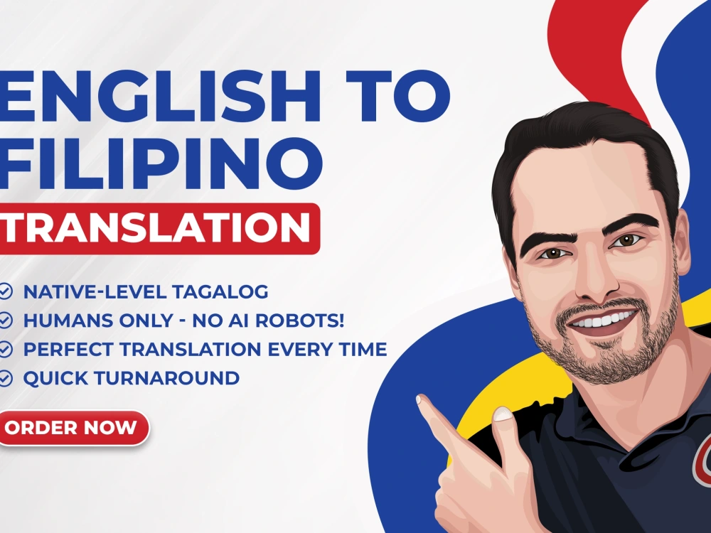 Translation from English content to native Tagalog (Filipino) | Upwork
