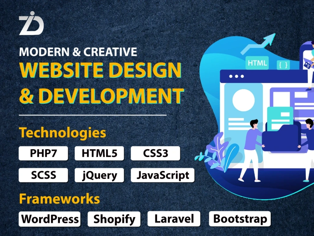 Full Website Design, Customization, Migration of Front-end and Backend ...