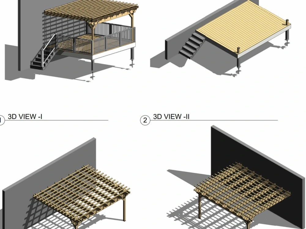 Deck Patio Porch permit drawing set | Upwork