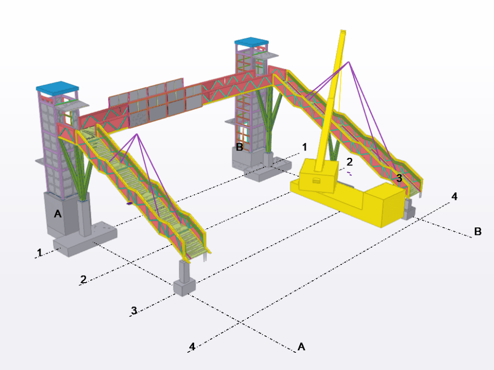 A steel structure calculations for industrial/ office/ houses ...