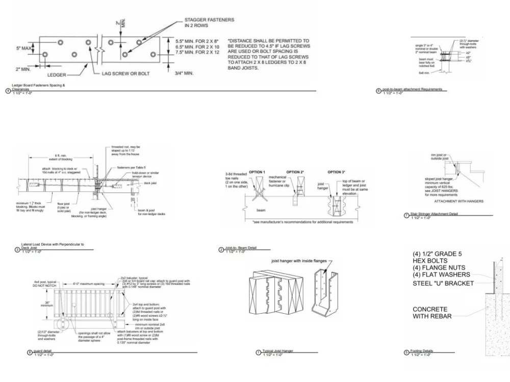 Deck Patio Porch permit drawing set | Upwork