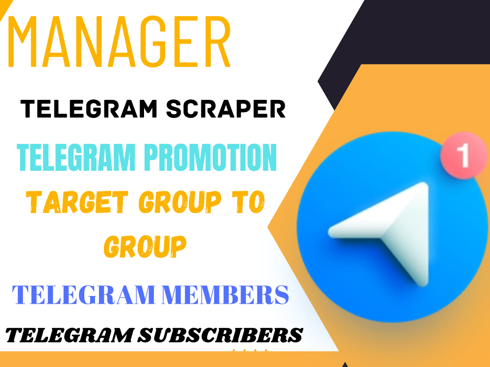 Telegram scraper, scraping, subscribers. fast organic promotion, 50K ...