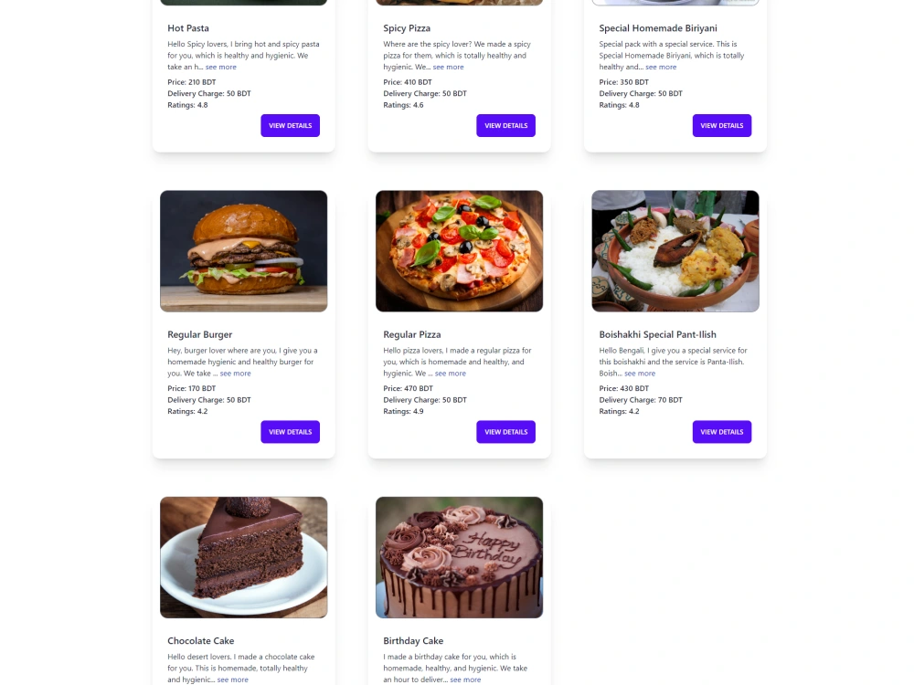 An amazing React Single Page Website | Upwork