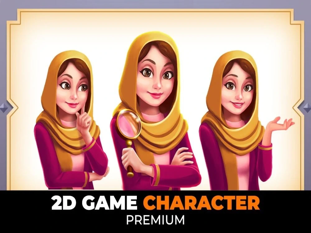 A professional and beautiful 2d game character design | Upwork