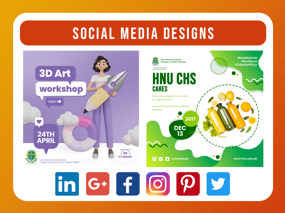 Classy and modern social media graphics. | Upwork