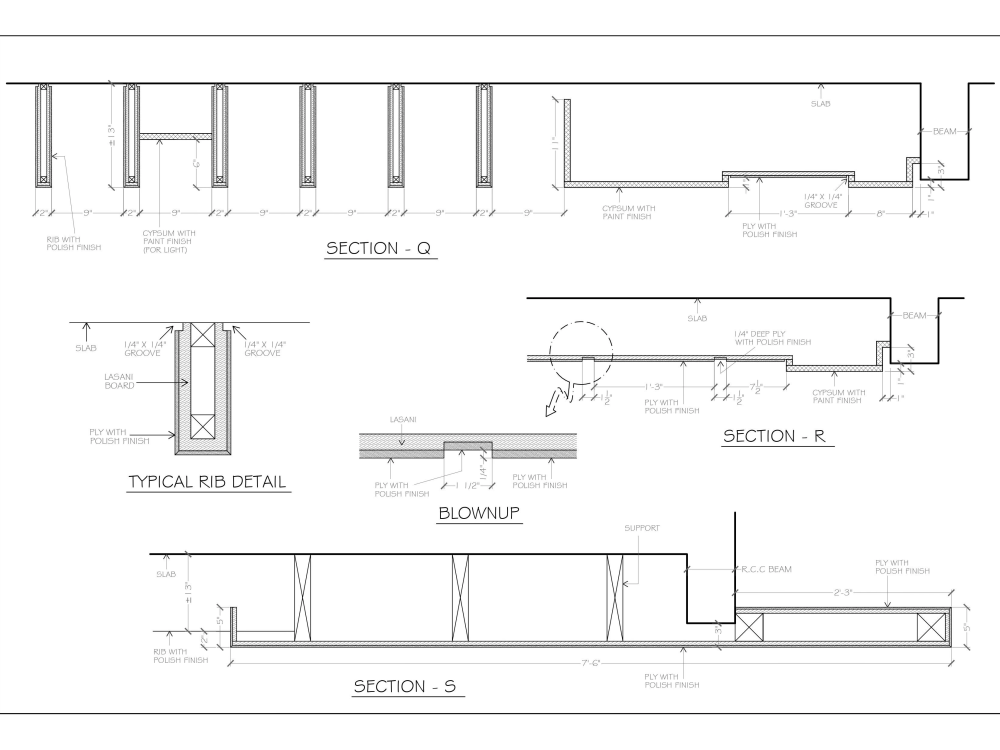 Professional false ceiling drawings in AutoCAD | Upwork