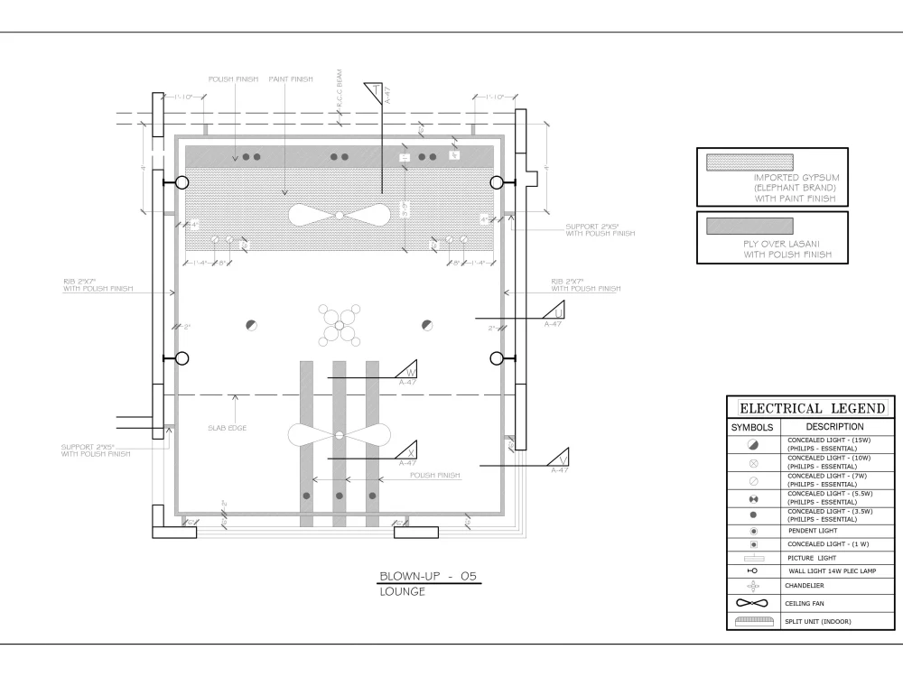 Professional false ceiling drawings in AutoCAD | Upwork