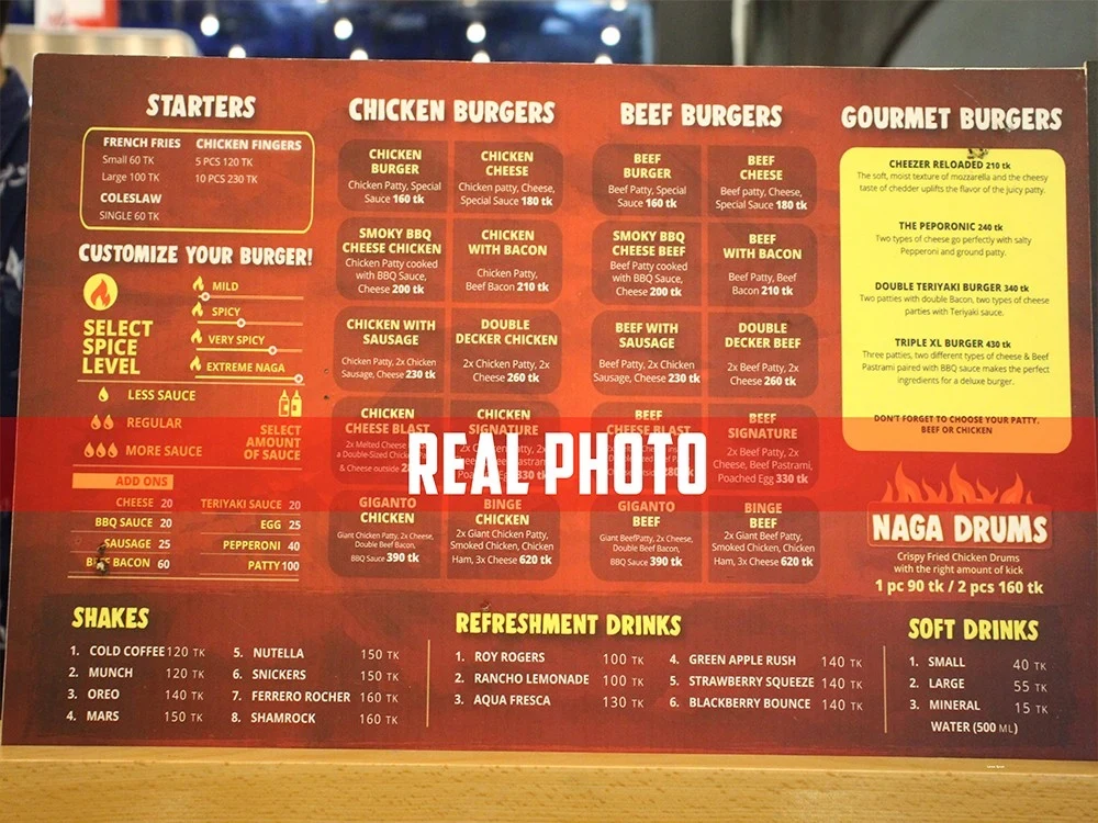 Food restaurant bar spa & Beauty menu design | Upwork