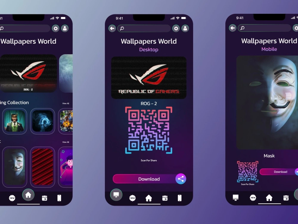 A fantastic UI design for your website or application with proper UX ...