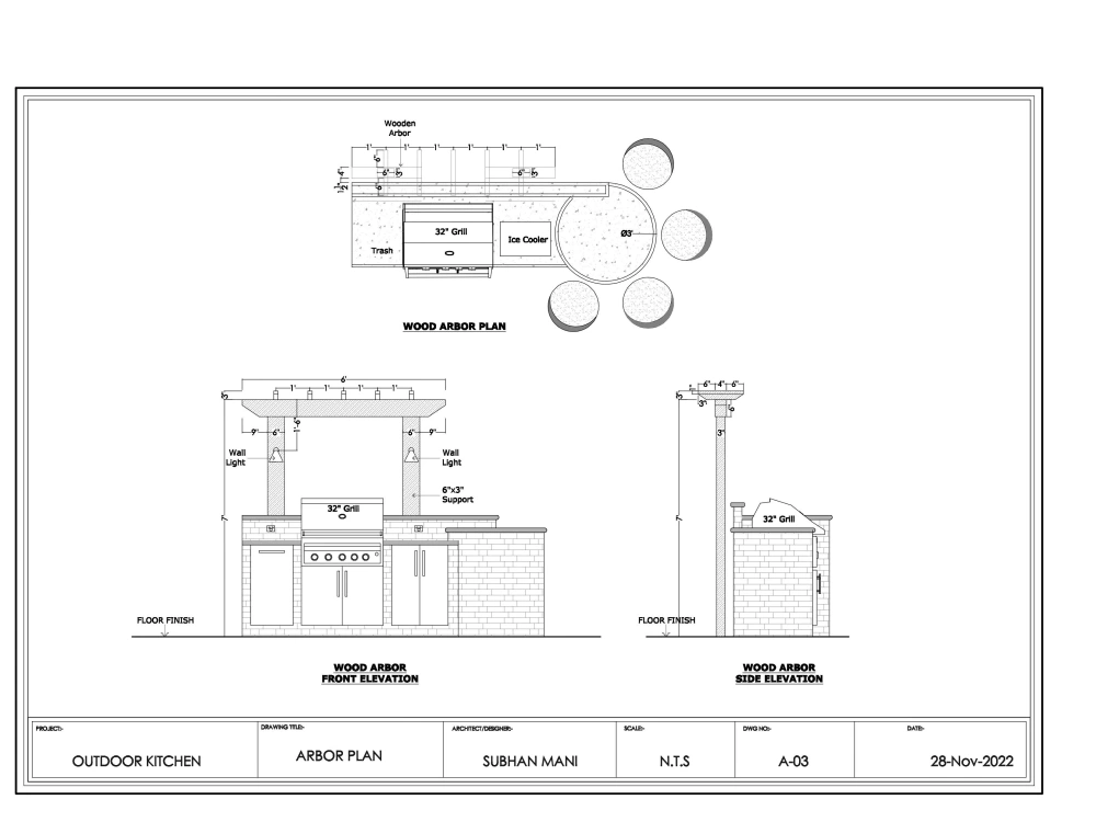 Professional Kitchen drawings in AutoCAD | Upwork