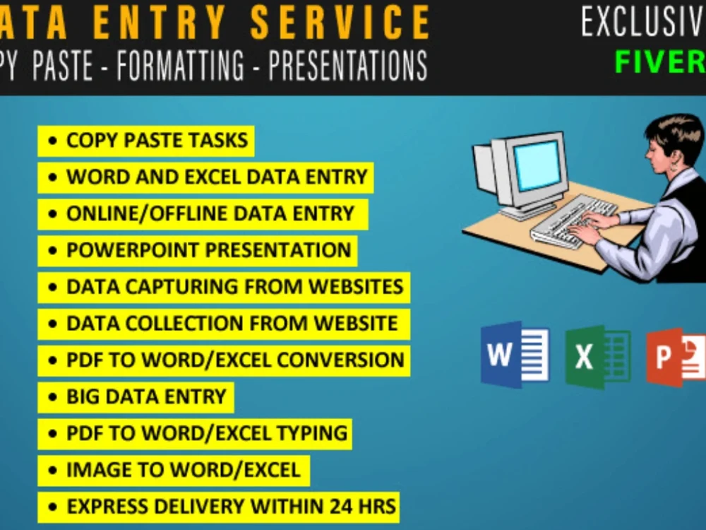 An accurate data entry | Upwork
