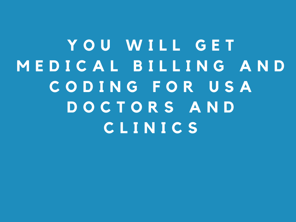 Medical billing and coding for USA doctors and clinics | Upwork