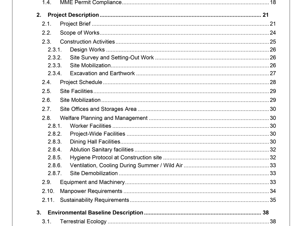 Editable reviewed CEMP construction environmental management plan ...